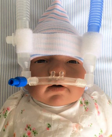 CPAP Hat For Child | Secure CPAP Tubing Safely | LOLA CPAP Hats